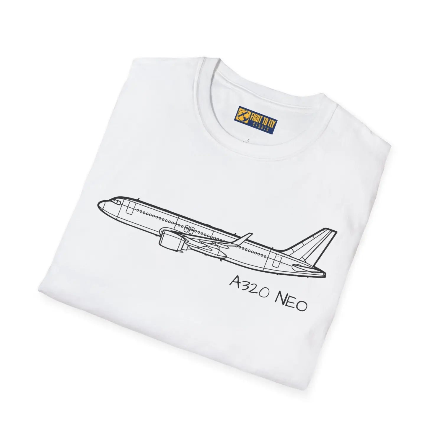 A320 NEO T-Shirt Airbus A320neo Aviation Tee – Fight to Fly Studio